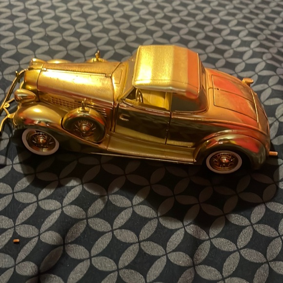 Unique Vintage | Other | Gold Oldies Car Model | Poshmark